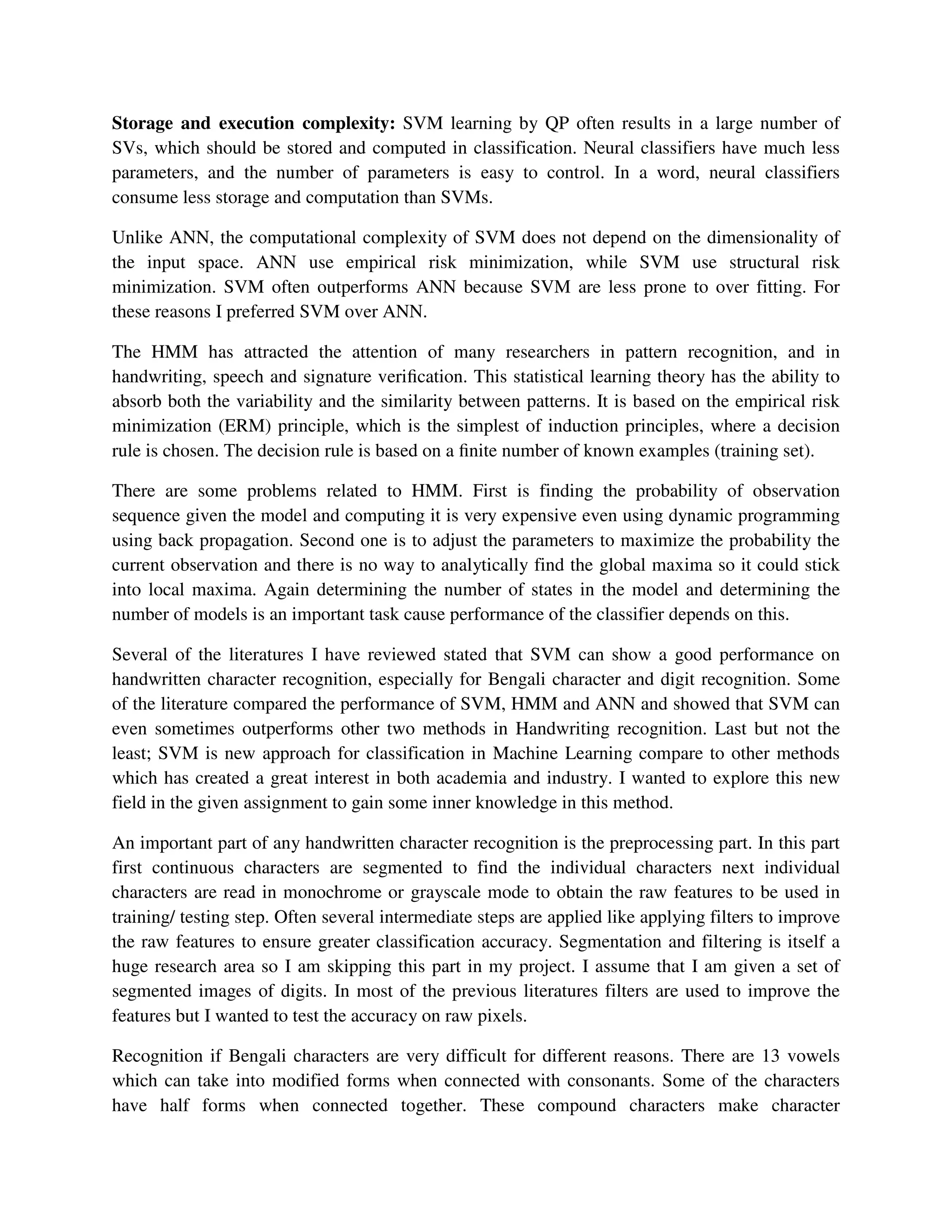 Project report - Bengali digit recongnition using SVM | PDF