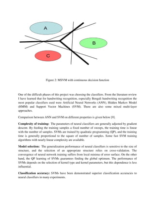 Project report - Bengali digit recongnition using SVM | PDF
