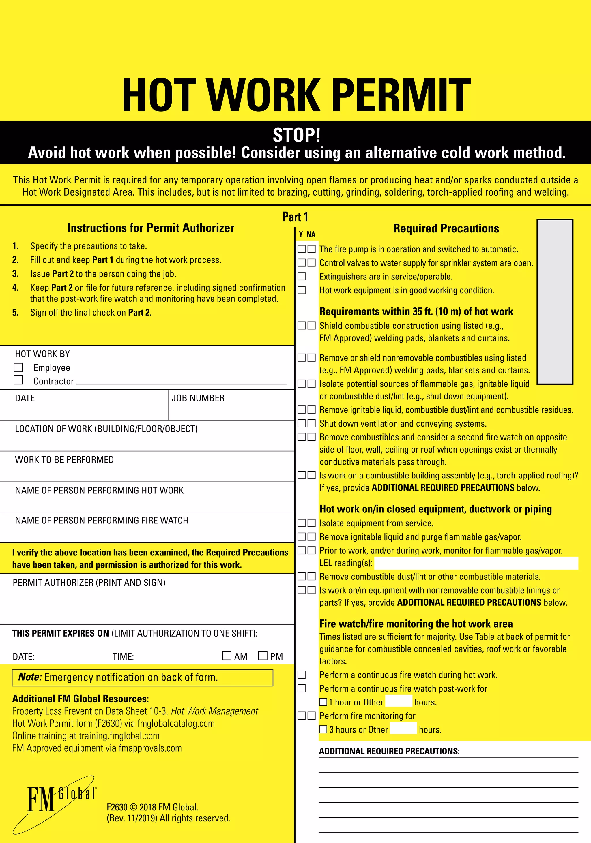 F2630 2019 Editable Hot Work Permit.pdf