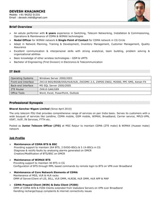 Devesh Khajanchi | PDF