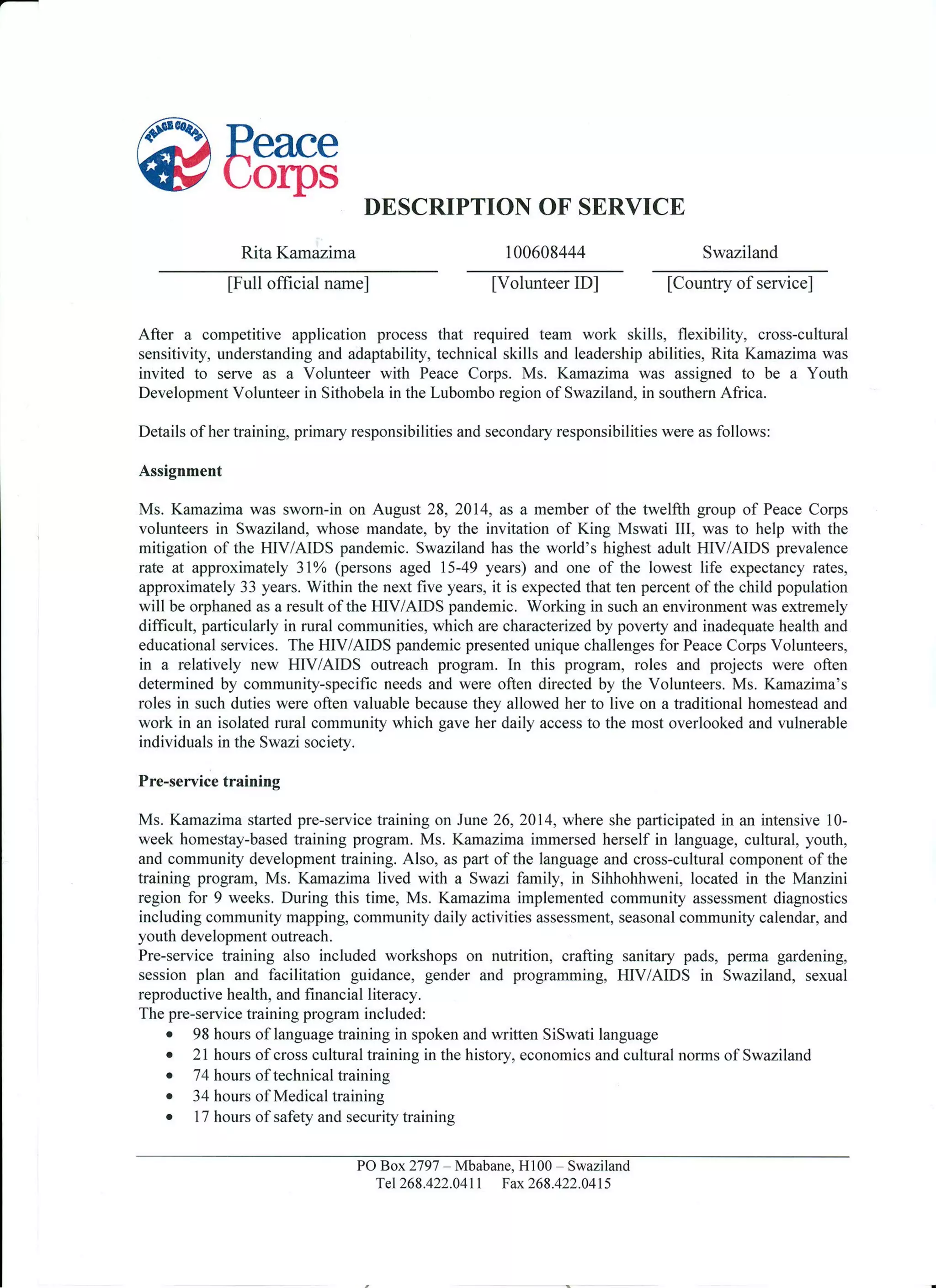 Kamazima_Rita_DOS_2016 | PDF