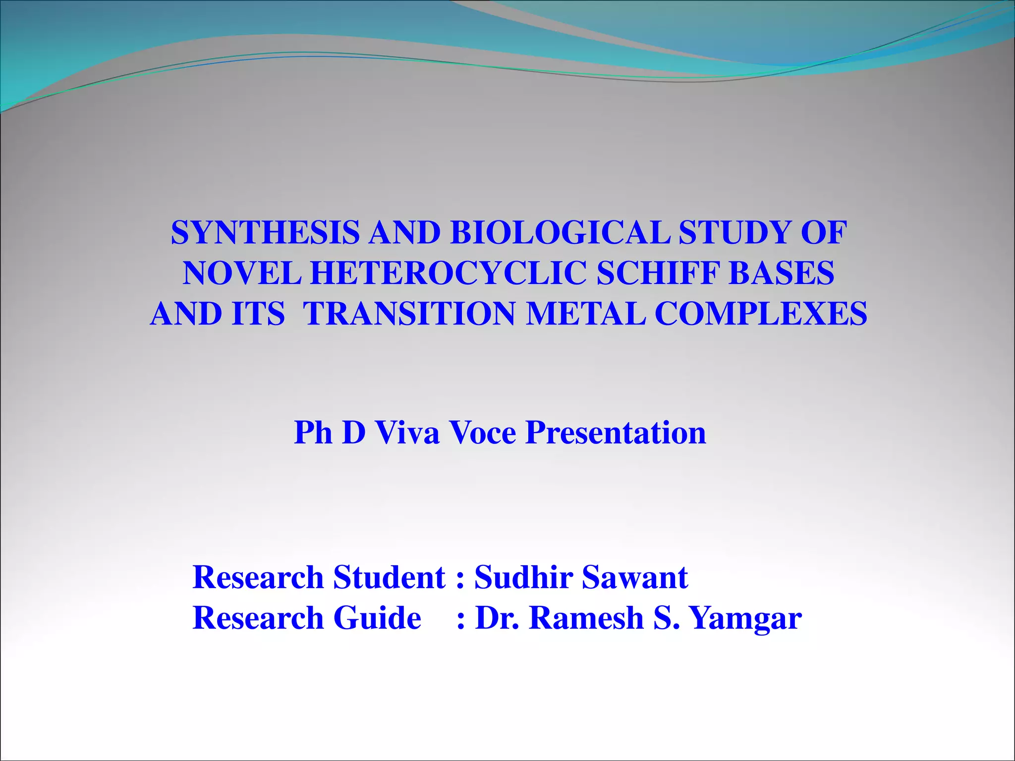 PhD Viva voce Presentation 19012015 (1) | PDF