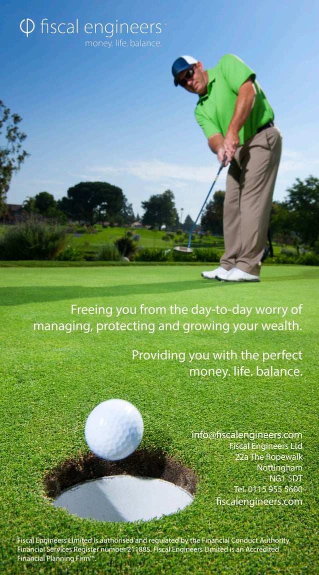 Notts Golf Club diary advert_colour | PDF | Financial Industry | Industries