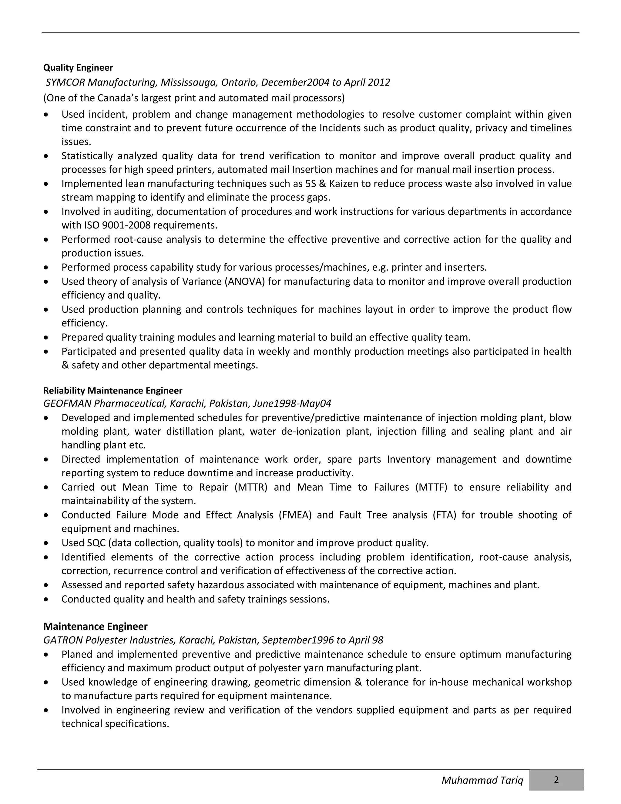 Muhammad Tariq | PDF