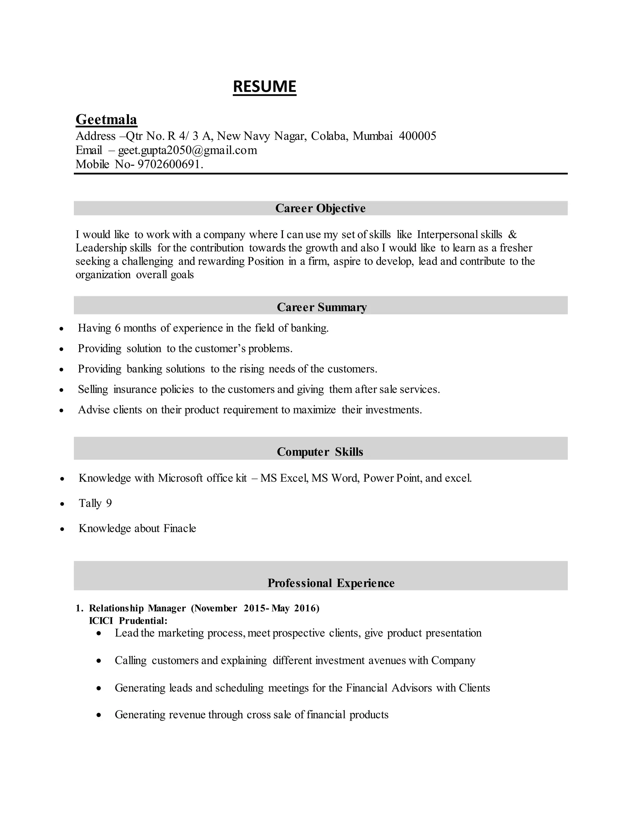 GEETMALA_RESUME6 | DOCX