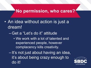 Turning an idea into impact | PPTX