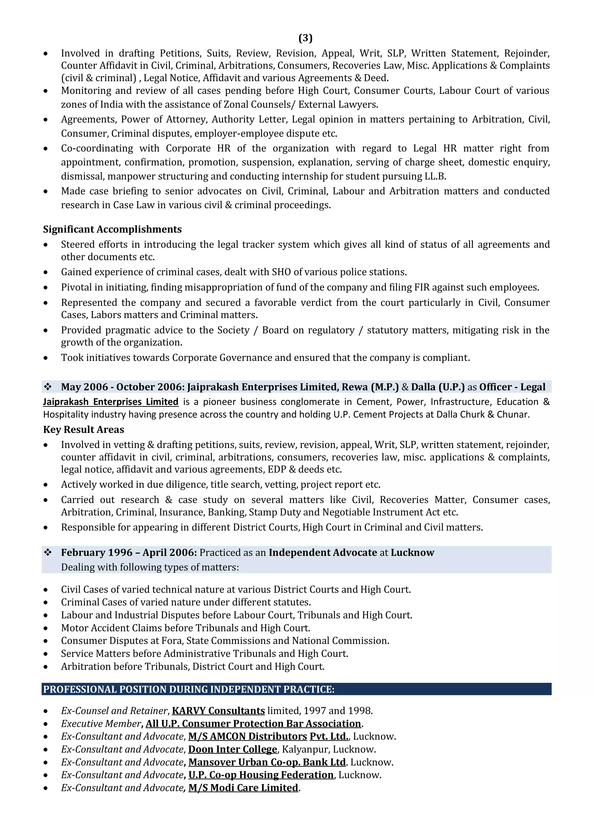 CV R K SRIVASTAVA | PDF