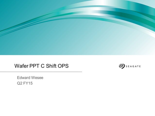 Q2FY15 C-Shift PPT OPs - Edward.ppt-1-30 | PPT
