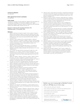 Nucleic acid extraction from FFPE cell blocks | PDF