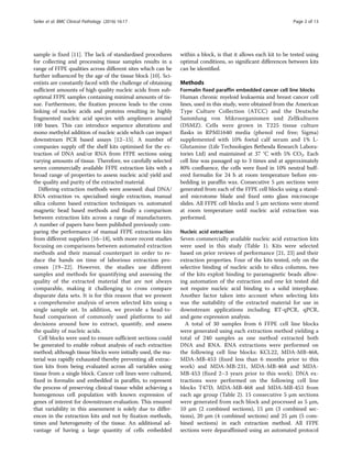 Nucleic acid extraction from FFPE cell blocks | PDF