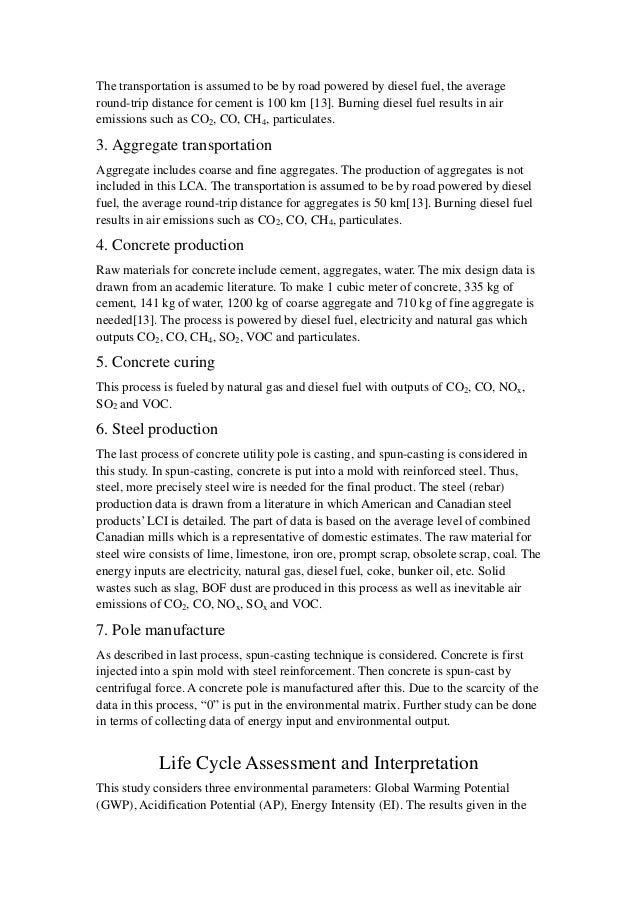 6I03 LCA Project Report