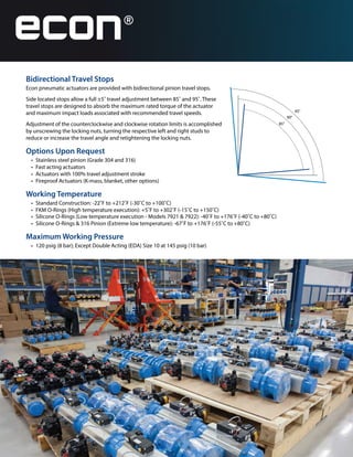 Econ_RackPinionActuators | PDF