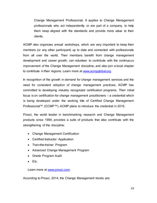 Change Management, Measurement and Tracking_2015 | PDF