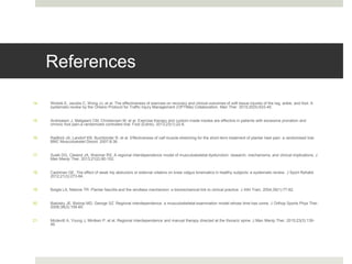 Regional Interdependence of LE Pathology | PPT