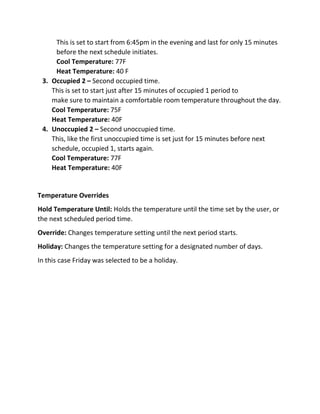 Tetra Straw Factory Thermostat Report | PDF