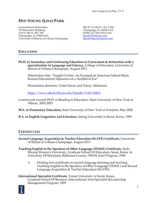 11-18-14-HY-Lisa-Park-CV | PDF