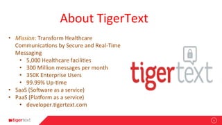 IntelAI TigerText | PPT