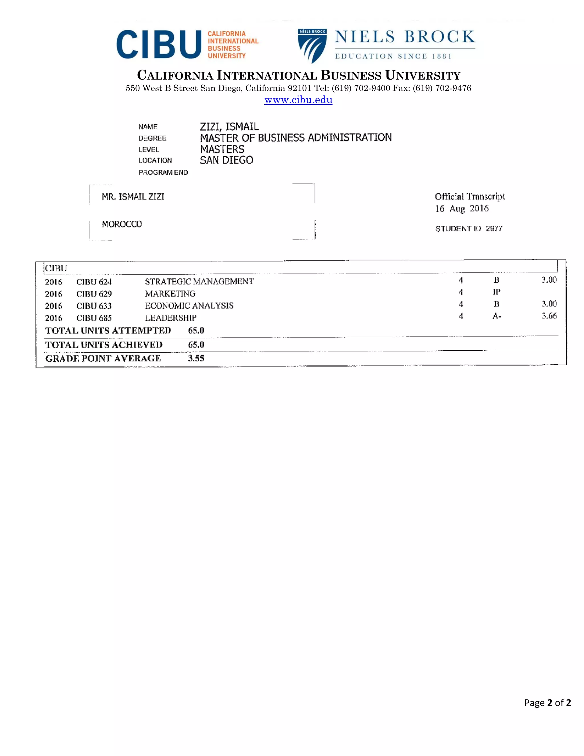 Letterhead Transcript | PDF