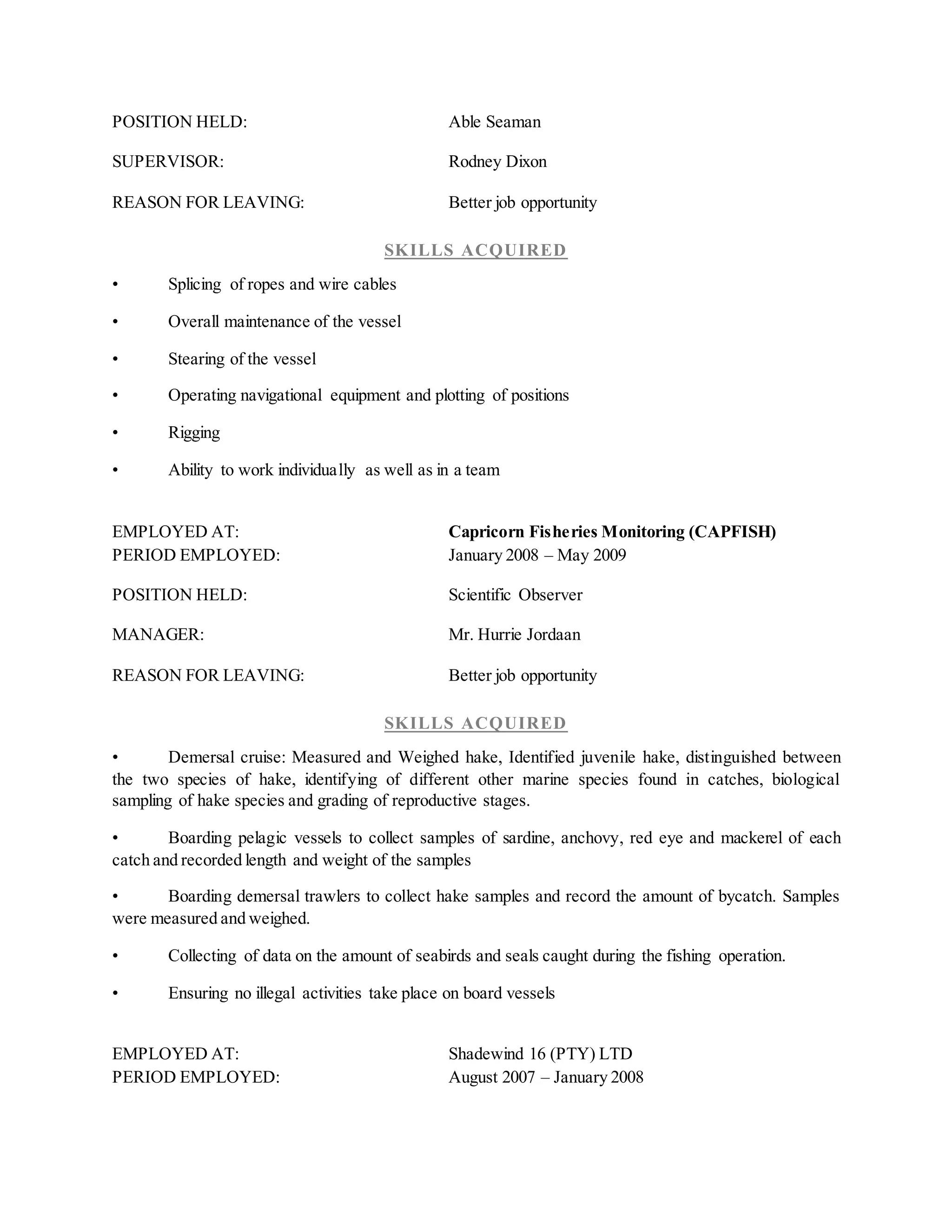 Jody Warnick CV 2014 new | DOCX