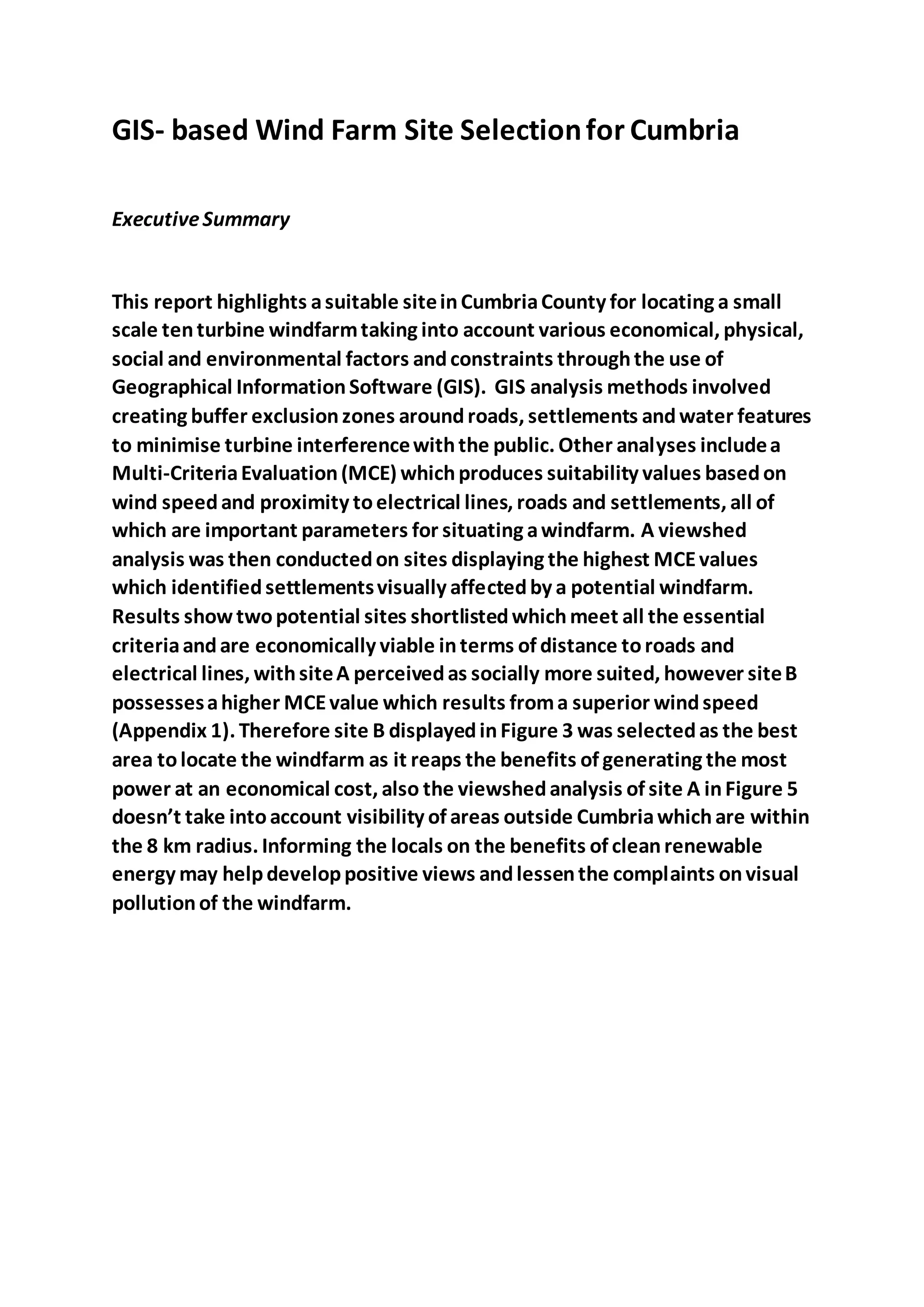 110024770 BIO8014 Consultancy report wind turbine | DOCX