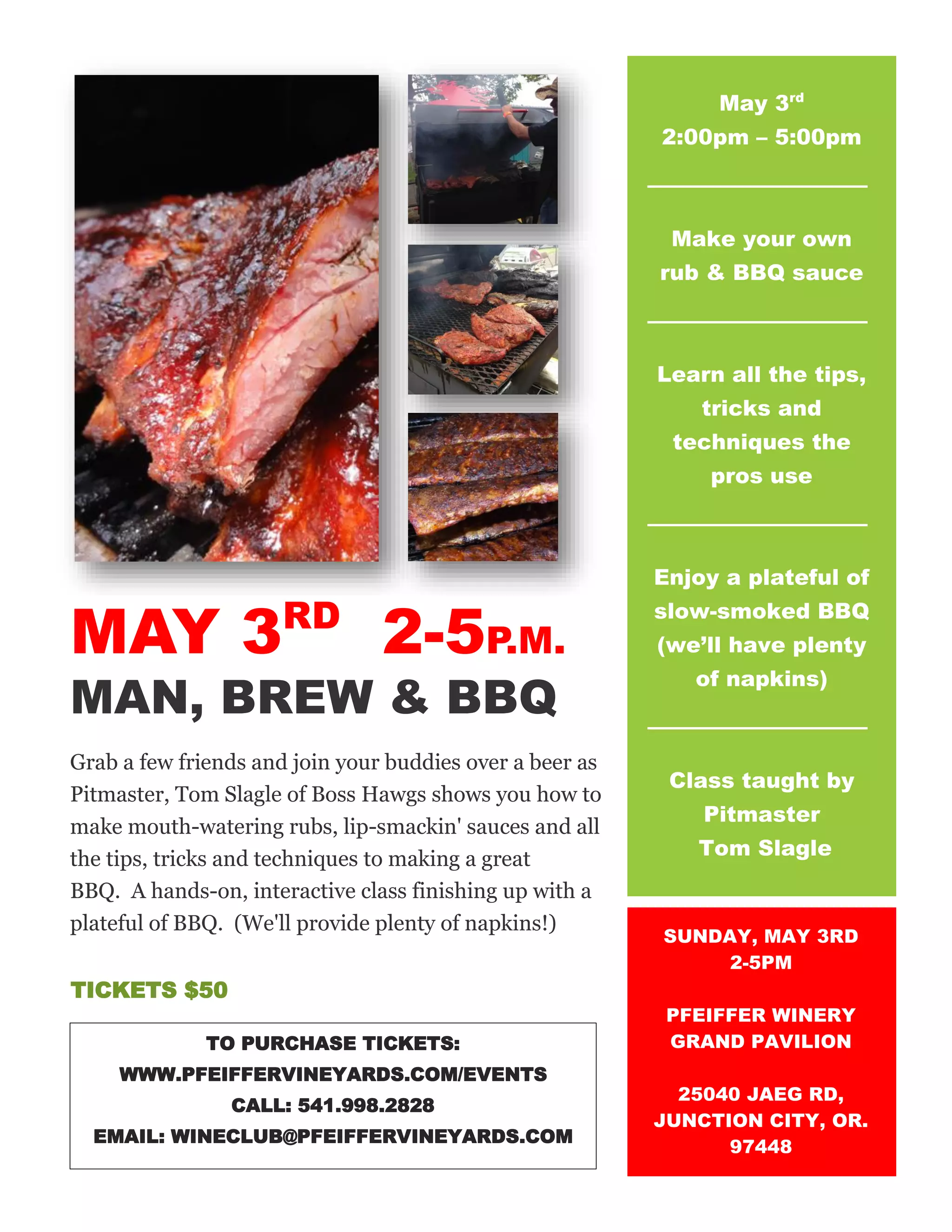 BBQ Class Flyer | PDF