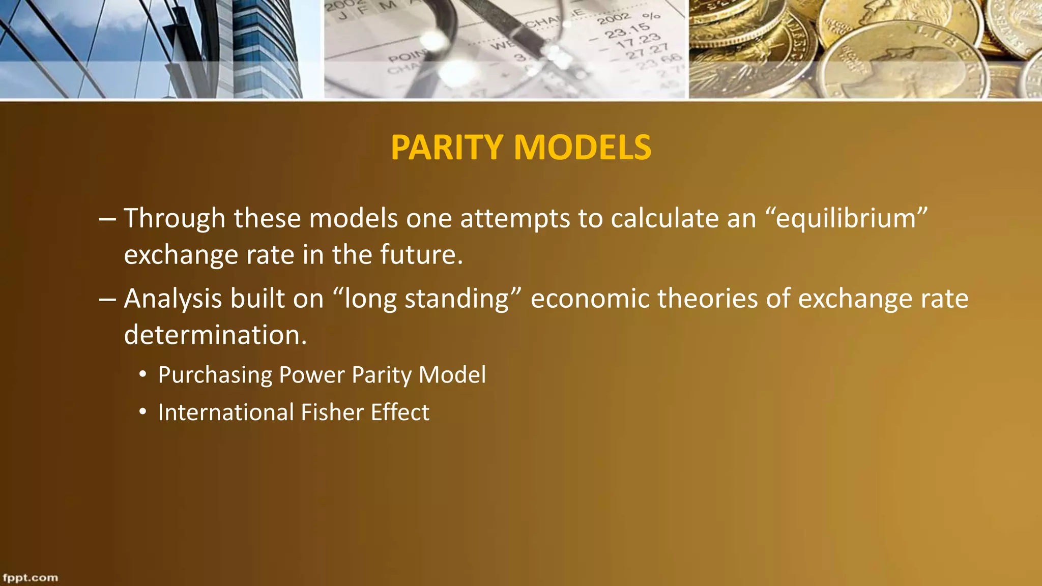 Currency Forecasting | PPTX