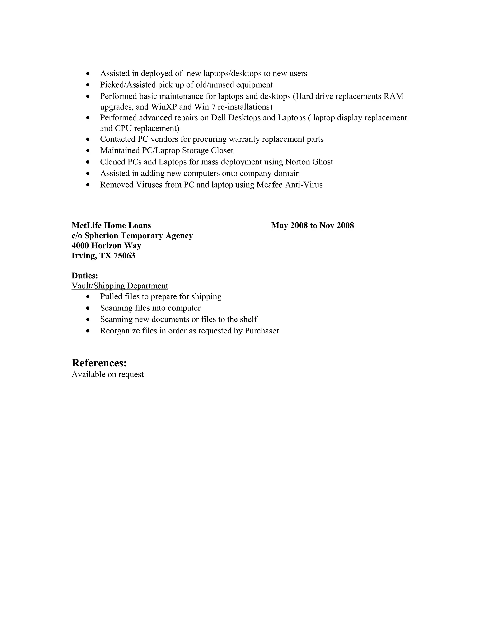 Jacob Resume 12112014 | PDF