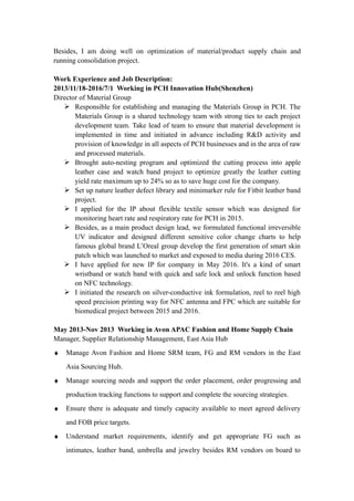 Resume (Johnson Qi)2016 | DOC