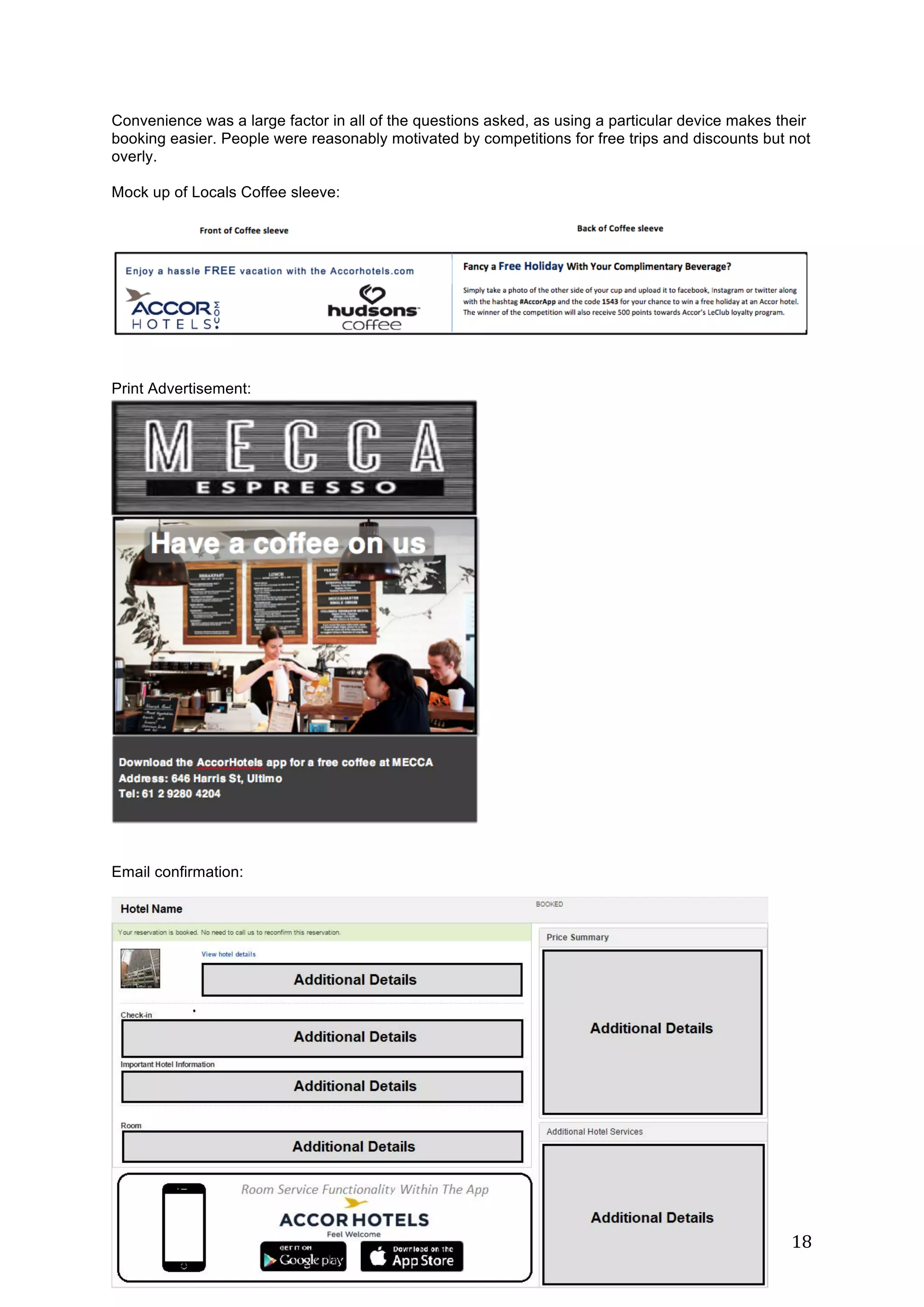 Accor Marketing Report with Appendix | PDF