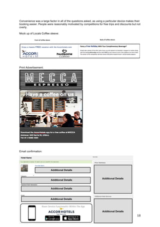 Accor Marketing Report with Appendix | PDF