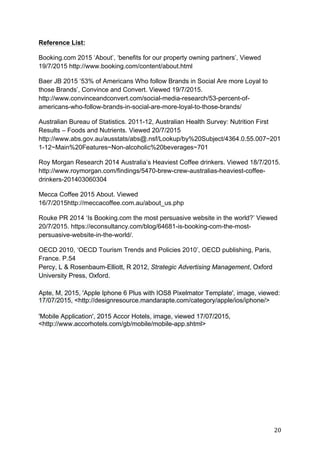 Accor Marketing Report with Appendix | PDF