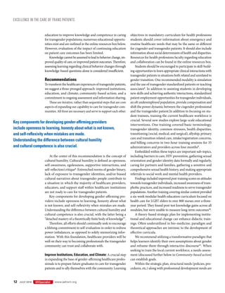 Excellence in Care of Trans Patients July 2016 | PDF