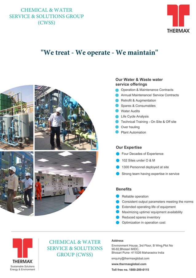 Thermax - CWSS Group | PDF