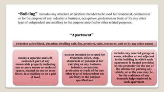 THE REAL ESTATE (REGULATION AND DEVELOPMENT) | PPTX