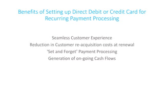 Direct Debit services for Business | PPT