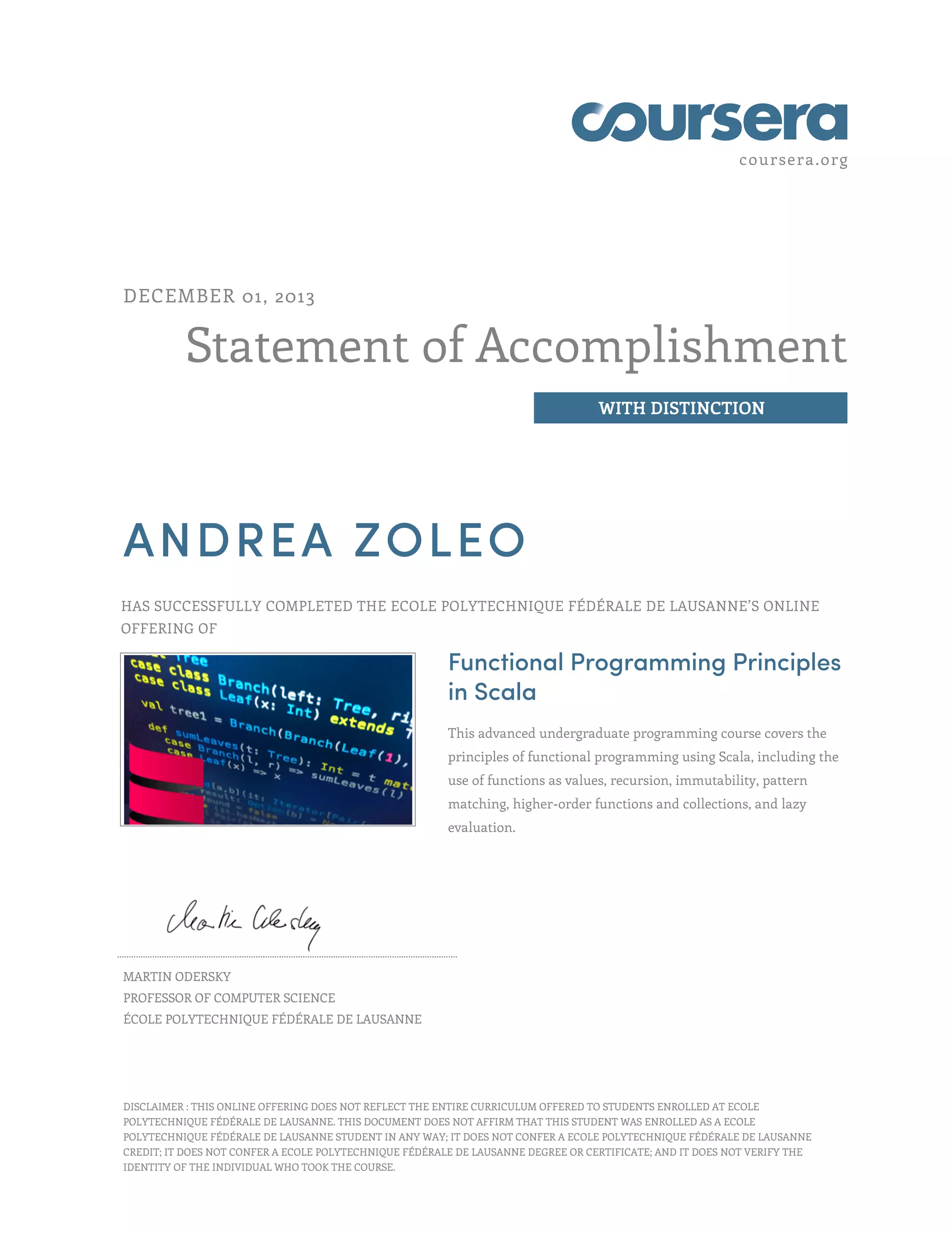 Coursera progfun 2015 | PDF