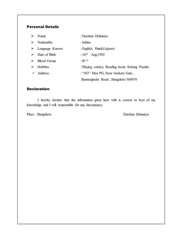 Darshan Dehuniya - Resume - ASIC Verification Engineer (1) | DOC | Computer Software and ...