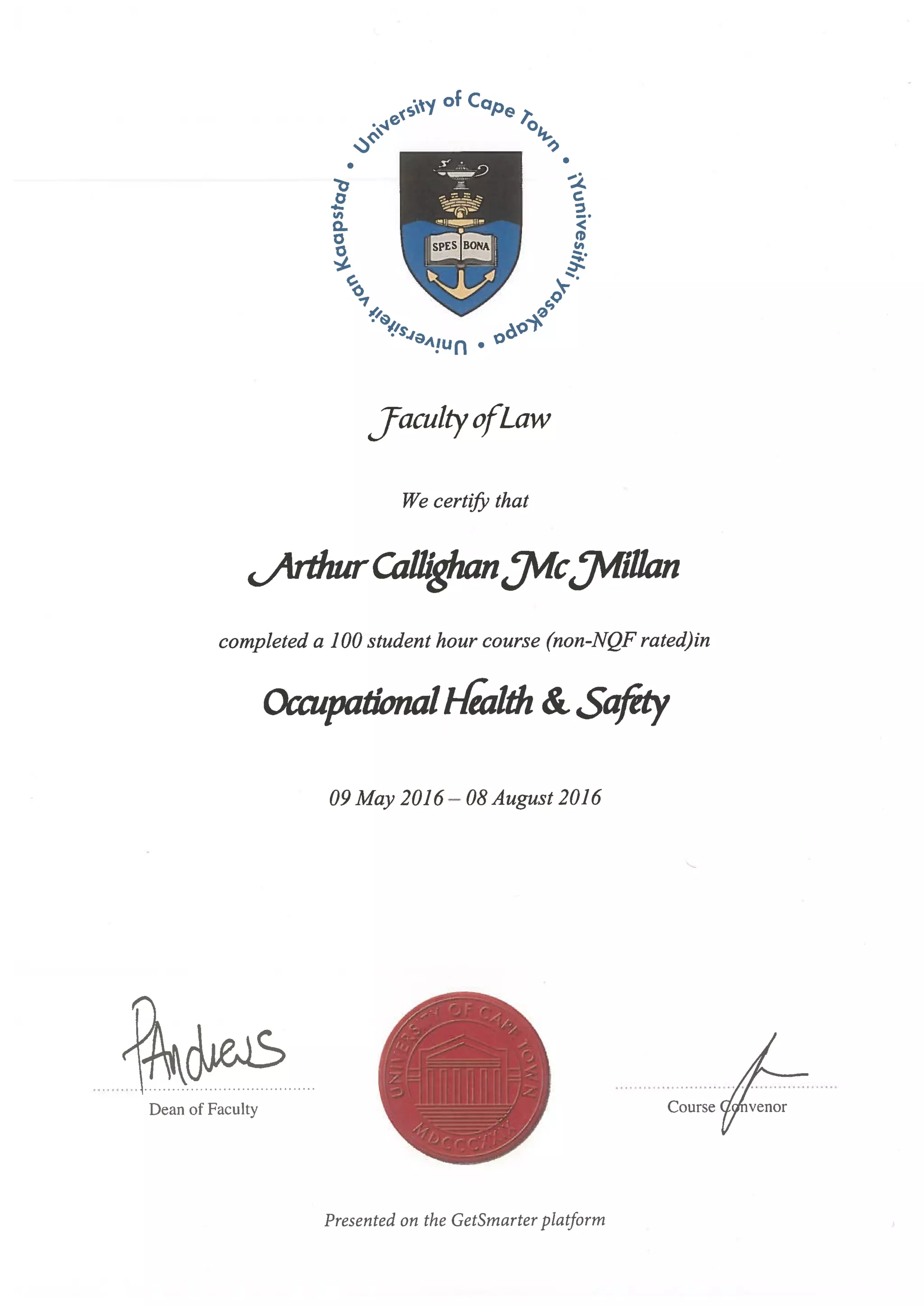 UCT_CERTIFICATE | PDF
