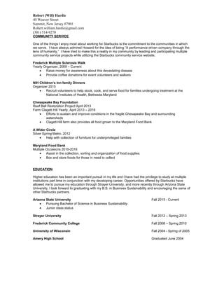 Will Hardie Resume | DOC