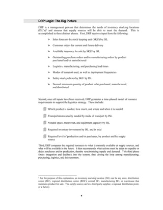 Courtaulds DRP White Paper | PDF