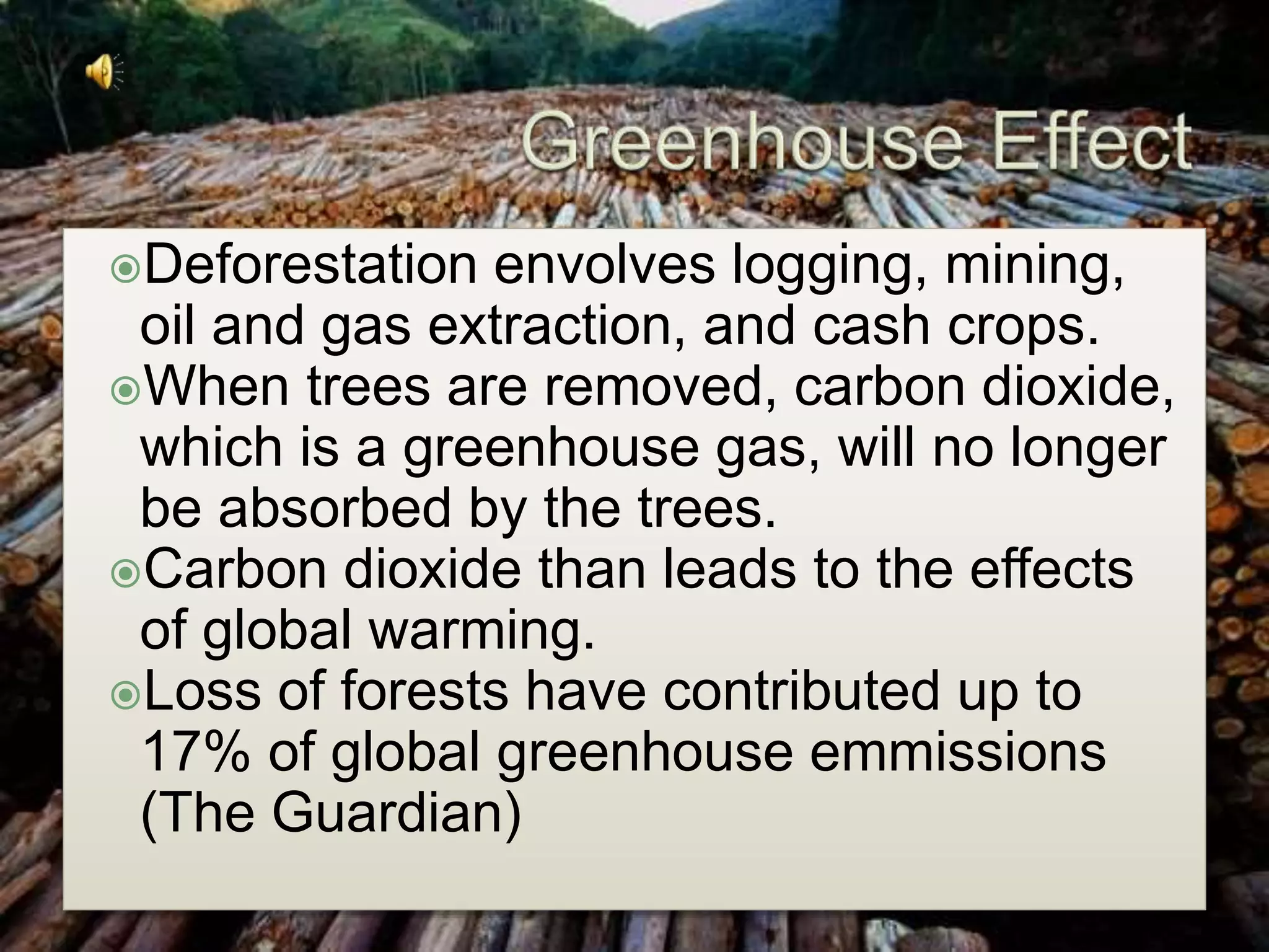 Deforestation! | PPTX