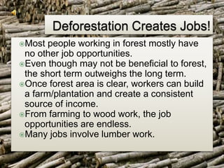 Deforestation! | PPTX