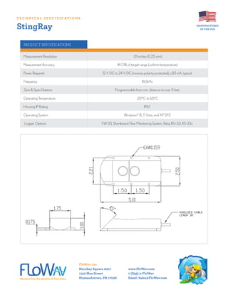 FlowAV_StingRaySpecs | PDF