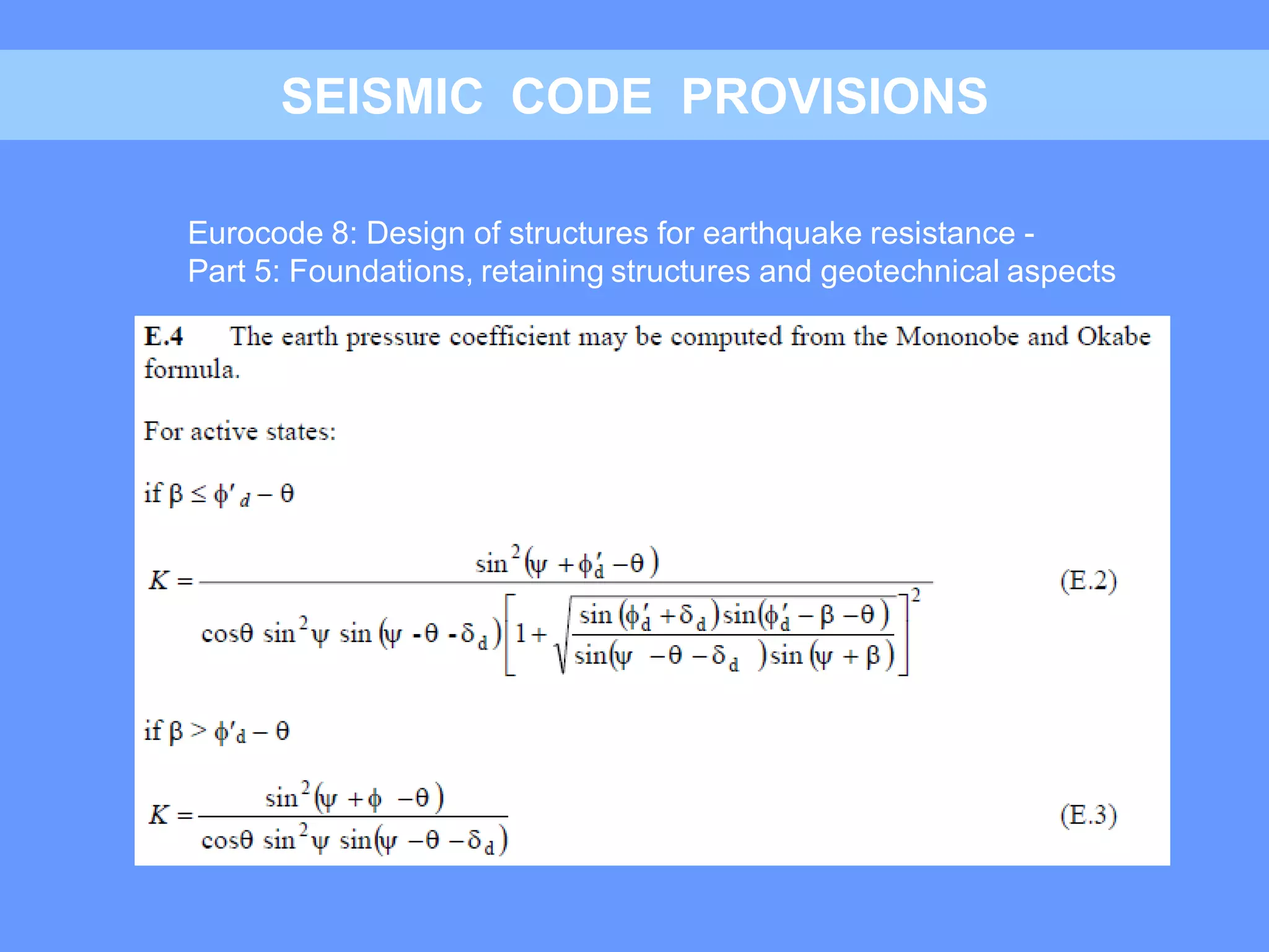 EPS 2011 - 05. Seismic Isolation of Earth Retaining Walls Using EPS ...