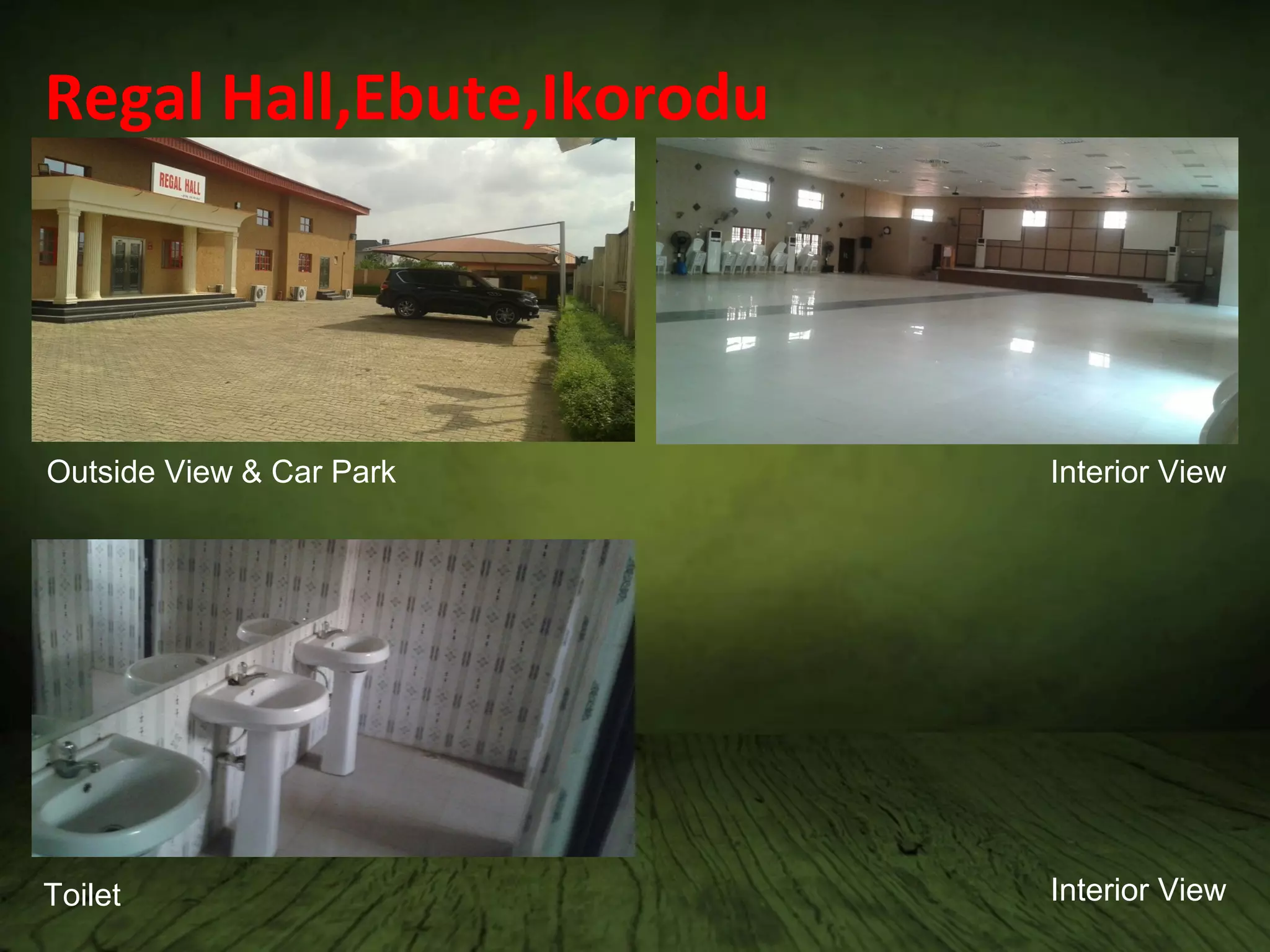 Lagos Trade Launch Recce Report | PPT