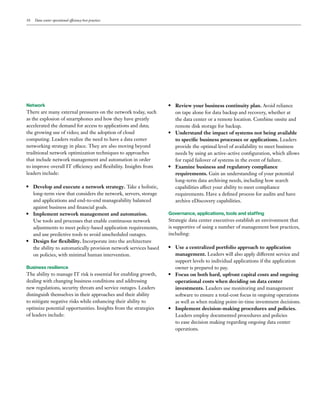 Data center operational efficiency | PDF