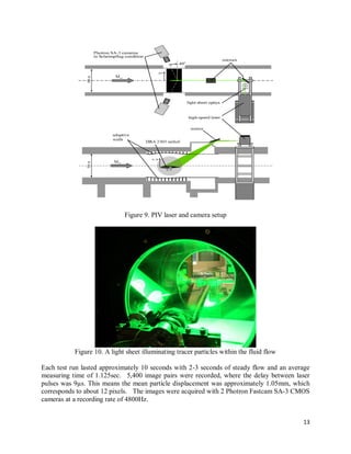 High Speed PIV Report | PDF | 3-D Graphics | Computer Software and ...