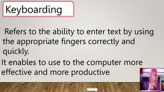 Grade 7 presentation for computer keyboard.pptx | Computer Peripherals ...