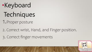 Grade 7 presentation for computer keyboard.pptx | Computer Peripherals | Computing