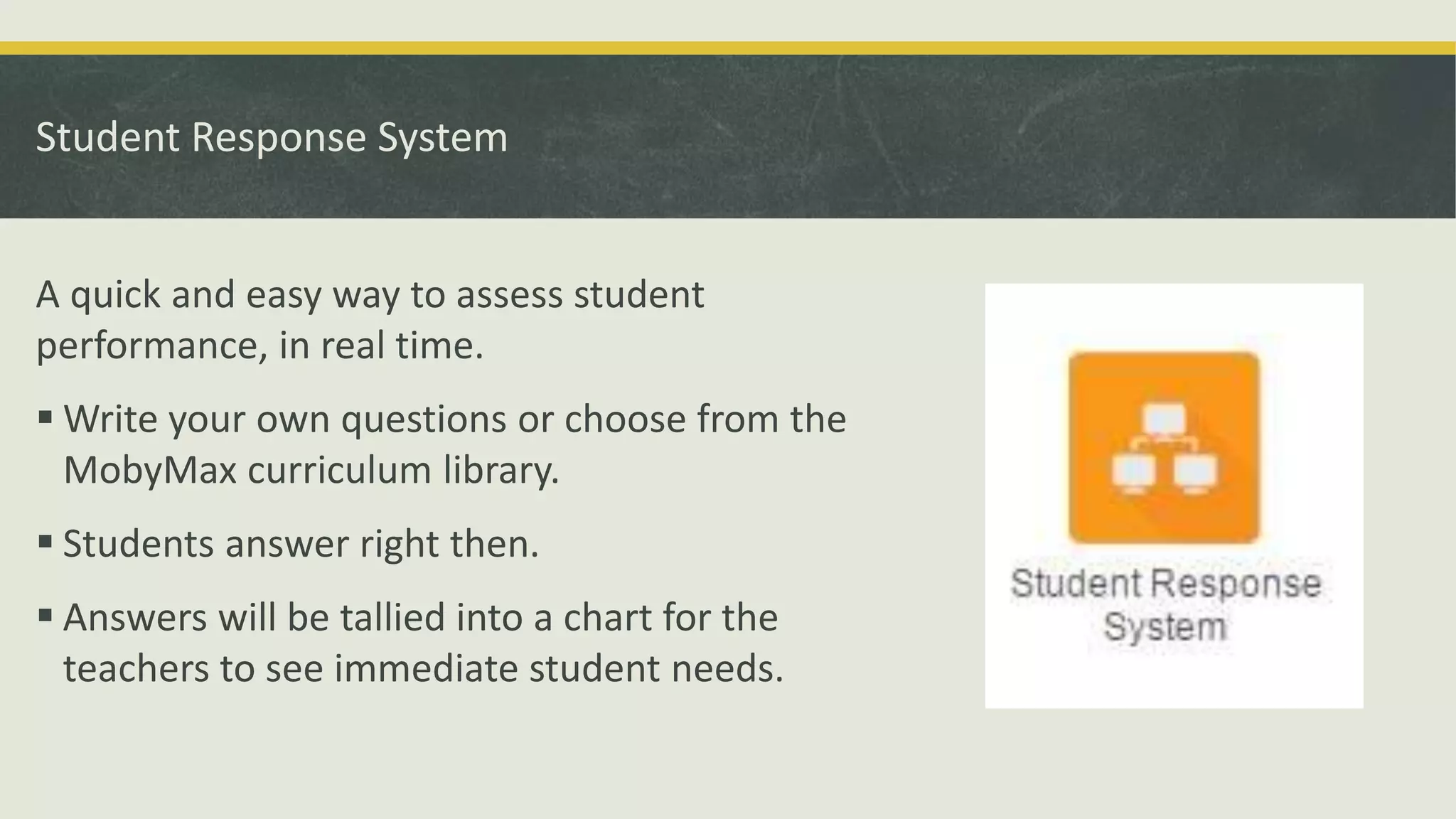 Face-to-Face Staff Development: MobyMax | PPT